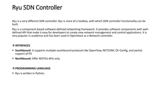 Open source sdn controllers comparison | PPT