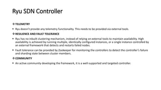 Open source sdn controllers comparison | PPT
