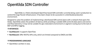 Open source sdn controllers comparison | PPT