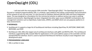 Open source sdn controllers comparison | PPT