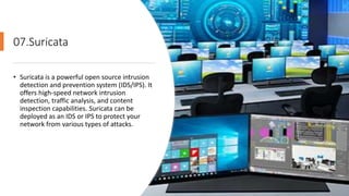 Open source SOC Tools for Home-Lab | PPTX