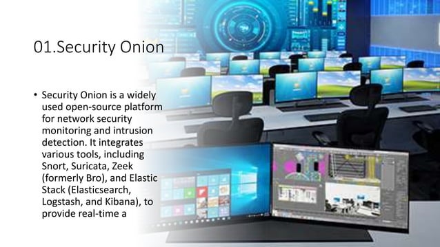 Open source SOC Tools for Home-Lab | PPTX