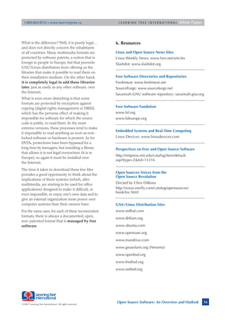 Open Source Software, An Overview And Outlook | PDF