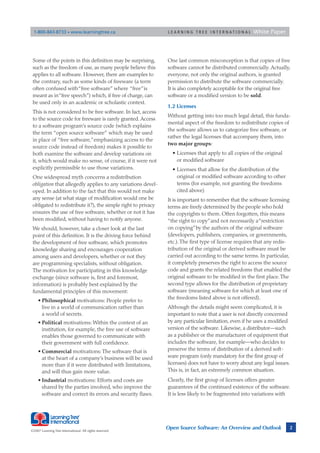 Open Source Software, An Overview And Outlook | PDF