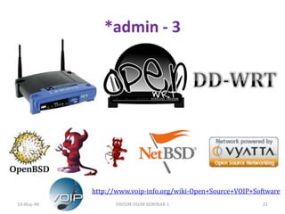 Open Source Software Ecosystem & Stack | PPTX