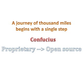 Open Source Software Ecosystem & Stack | PPTX