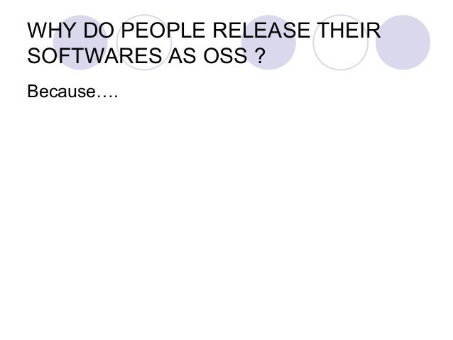 Open Source Software Oss Scope And Implication
