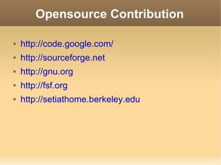 Opensource Talk | ODP