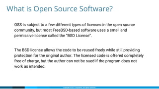 Open Source: The Lifeblood of iXsystems | PPT
