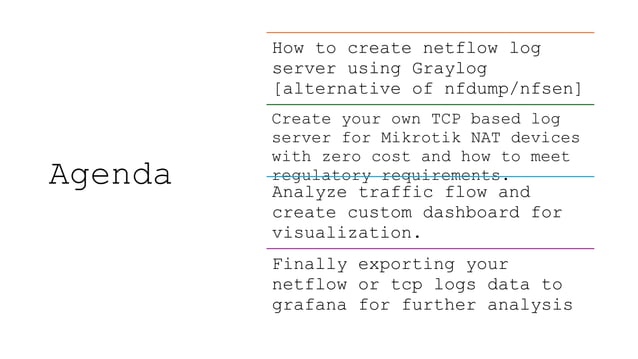 Open Source TCP or Netflow Log Server Using Graylog | PPTX | Computer Networking | Computing