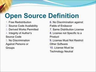 Open source technology | PPT
