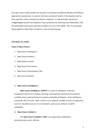 Open source technology | DOC