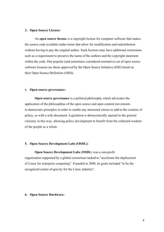 Open source technology | DOC