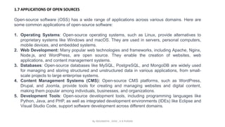 open_source_tools.pptx 4th sem bca...... | PPTX