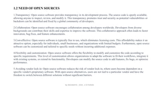 open_source_tools.pptx 4th sem bca...... | PPTX