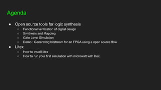 Open source tools for logic synthesis and soc design an overview | PDF