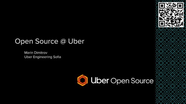 Open Source @ Uber | PPT