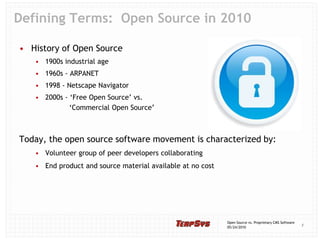 Open Source Vs Proprietary Software | PPT