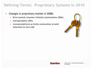 Open Source Vs Proprietary Software | PPT