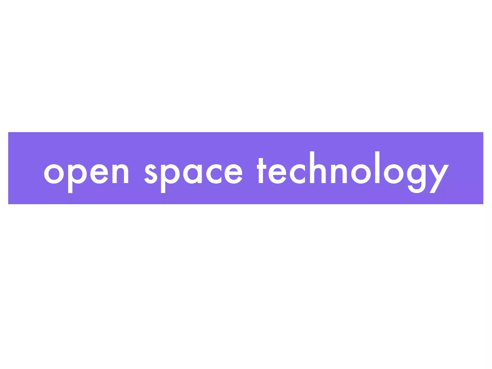 Open Space Technology | KEY