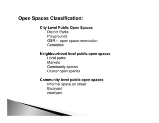 Urban Open spaces | PDF