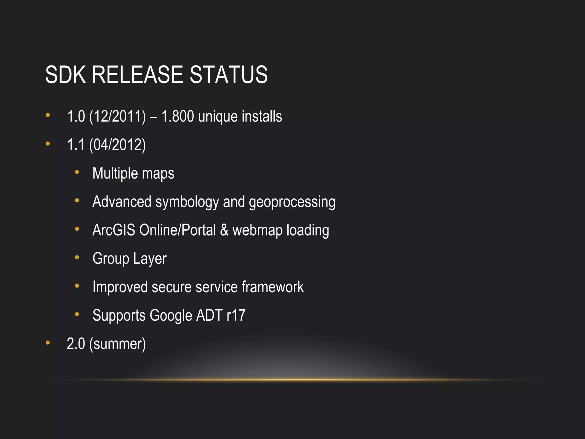 ArcGIS Runtime For Android | PPT | Operating Systems | Computer Software and Applications