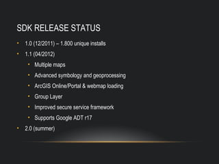 ArcGIS Runtime For Android | PPT | Operating Systems | Computer ...