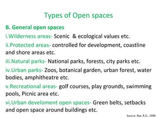 Open spaces | PPTX