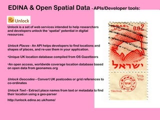 Open Spatial Data: Sources and Tools | PPT