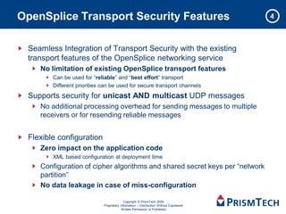 Open splice dds security | PDF