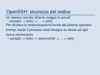 Openssh: comunicare in sicurezza | PPT