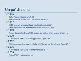 Openssh: comunicare in sicurezza | PDF | Computer Networking | Computing