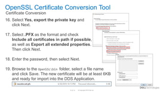 SSL Certificate Conversion with OpenSSL | PPT