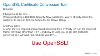 SSL Certificate Conversion with OpenSSL | PPT
