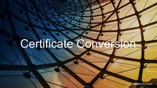 SSL Certificate Conversion with OpenSSL | PPT