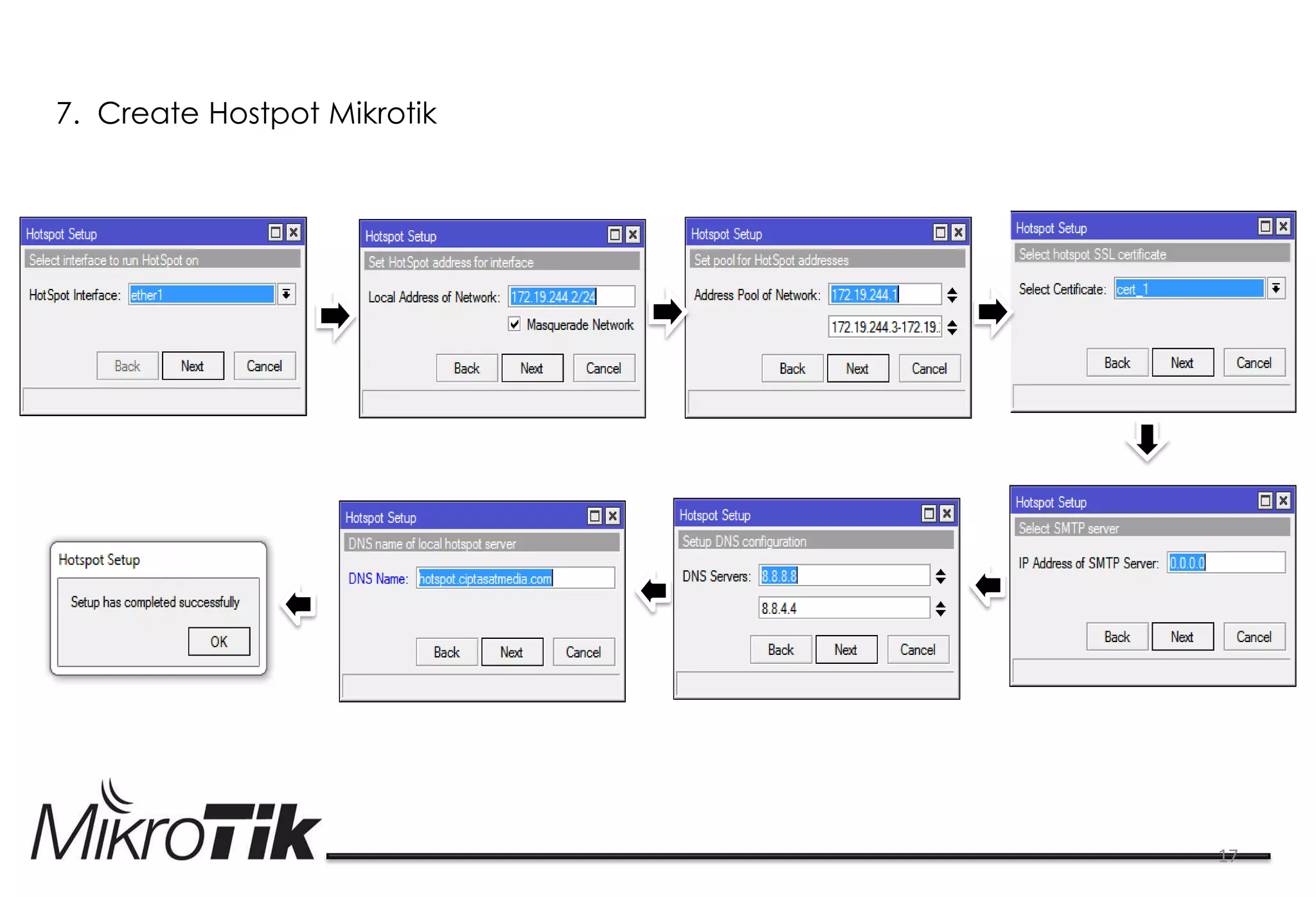 Open ssl certificate (https) for hotspot mikrotik | PDF