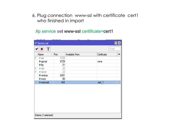 Open ssl certificate (https) for hotspot mikrotik | PDF | Internet | Computing