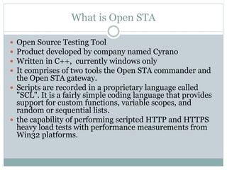 OPEN STA | PPTX