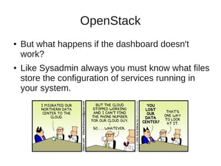 OpenStack, a view from sysadmin. Ver. 0.1 | PDF | Cloud Computing | Internet