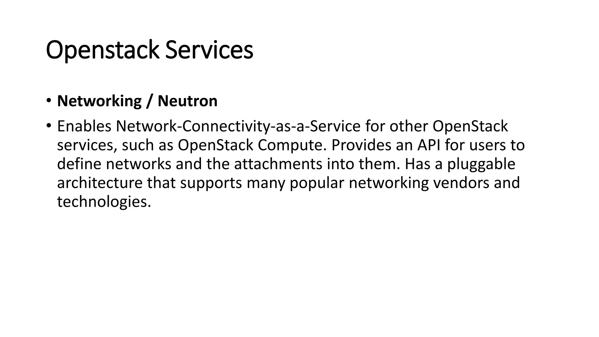 Openstack in 10 mins | PPT