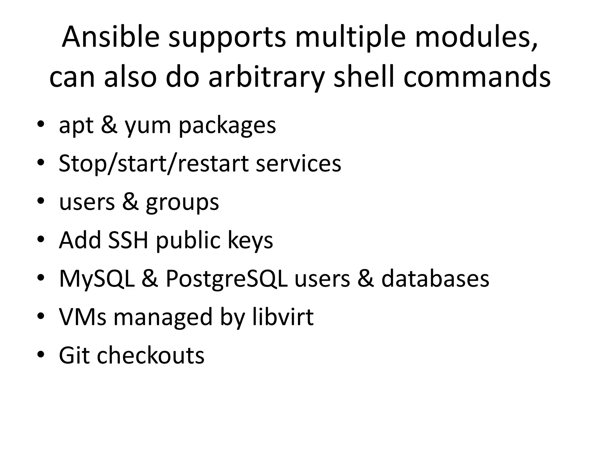 Vagrant, Ansible, and OpenStack on your laptop | PPTX