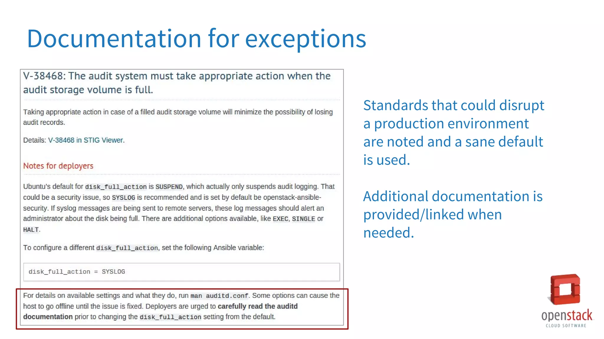 OpenStack-Ansible Security | PPT