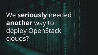 Flexible, simple deployments with OpenStack-Ansible | PPT