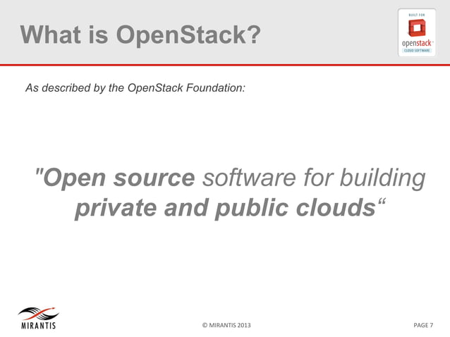 Open stack architecture overview-meetup-6-6_2013 | PPT