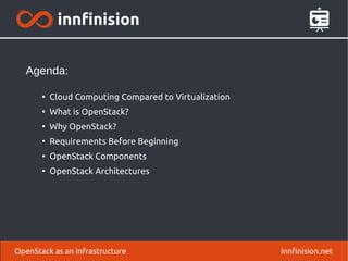 OpenStack as an Infrastructure | PDF