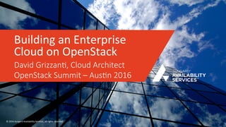 Building an Enterprise Cloud on OpenStack | PDF | Cloud Computing ...