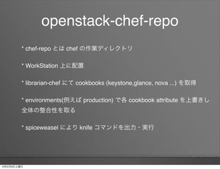 Openstack chef-repo | PDF | Computing | Technology & Computing