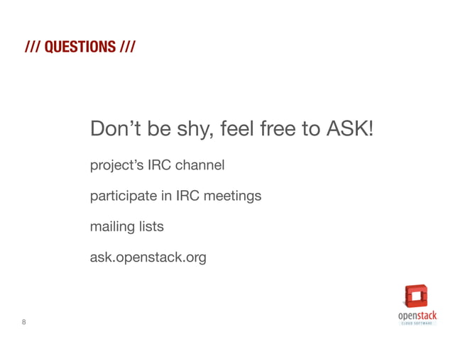 Openstack Contribution in a Nutshell | PDF