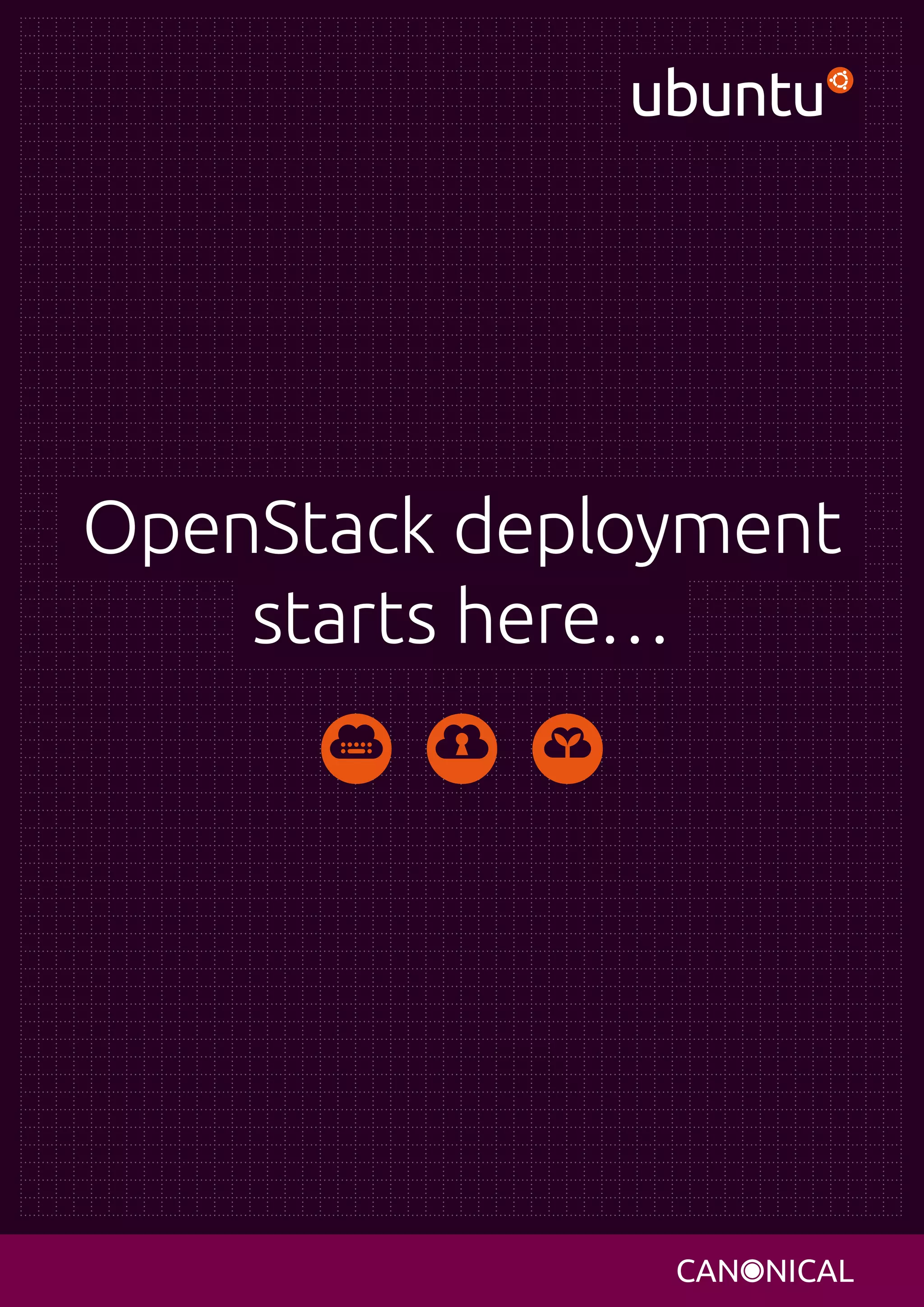 Openstack deployment-with ubuntu | PDF