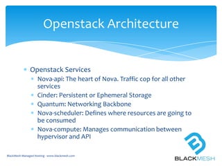 Openstack Overview for Drupalcon Portland | PPT